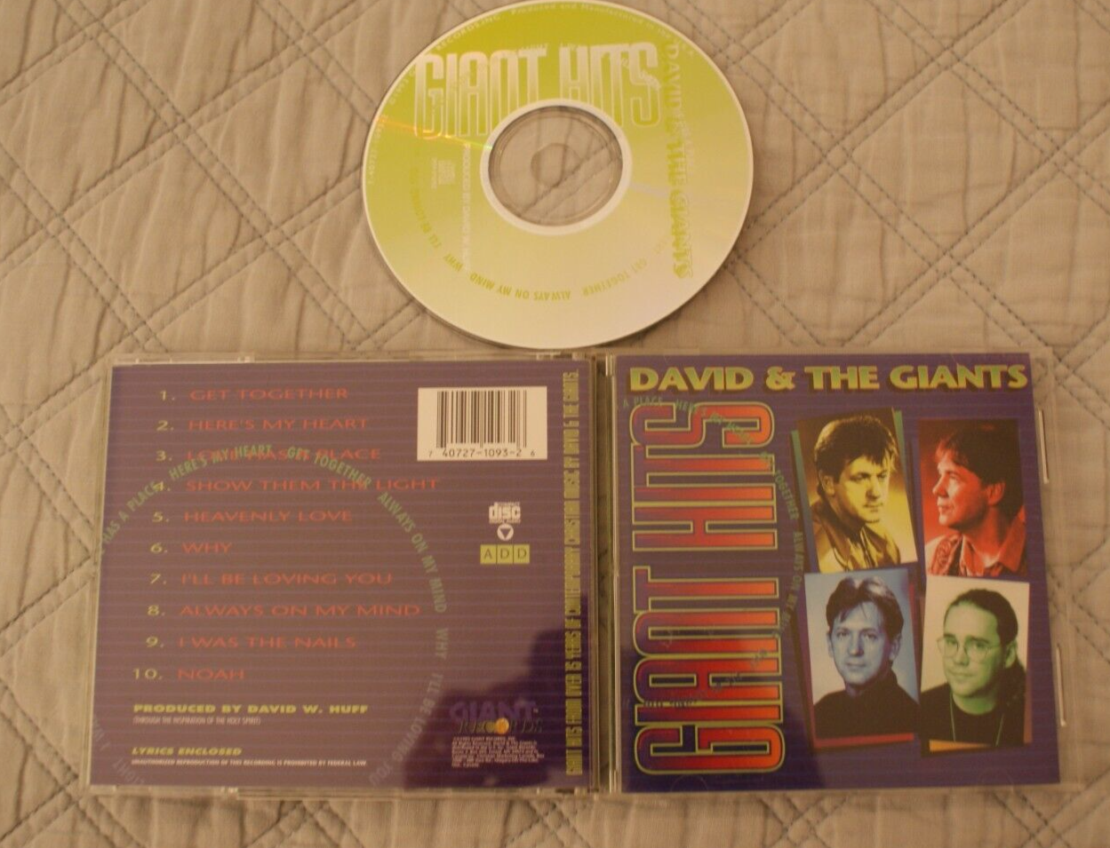 David & The Giants Giant Hits CD 1993 RARE OOP Giant records CCM | eBay