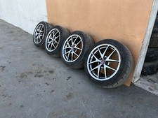 4 X Genuine Subaru STI WRX 18" Black Alloy Wheels 28111VA031 Set for ...
