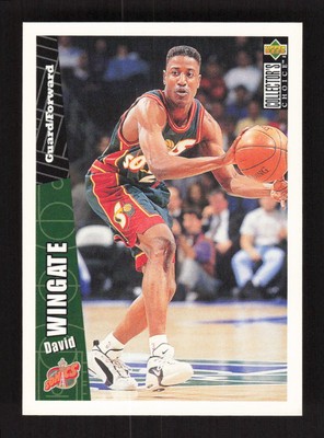 1996 Collectors Choice David Wingate #338 Seattle SuperSonics | eBay