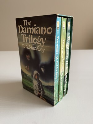 The Damiano Trilogy R.A. MacAvoy Box Set Paperbacks Bantam Books ...