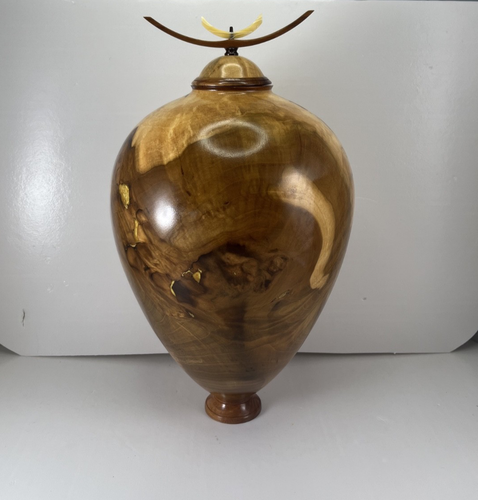 John Mascoll 2009 Signed Ambrosia Maple Vessel – Fine Woodturning Art ...