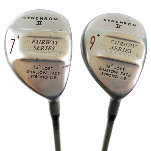 Synchron II Fairway Series 7 & 9 Woods Graphite Low Flex Right Hand New ...