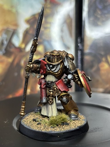 Warhammer 40k Minotaurs Captain Kitbash/Conversion Primaris Shield ...