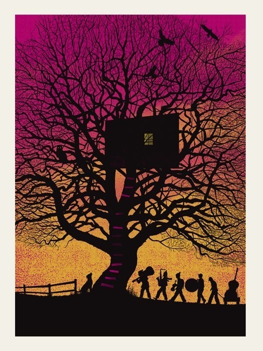 12 Dave Matthews Band TreeHouse 2010 Charlottesville Poster Methane Art ...