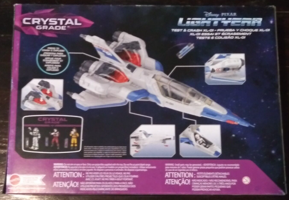 NEW Disney and Pixar Lightyear Crystal Grade XL-01 Vehicle 21 Inch ...