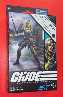 G.I .JOE AGENT HELIX 6"Classified Series #104 | eBay