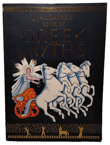 D'Aulaires Book of Greek Myths by Edgar Parin d'Aulaire & Ingri d ...