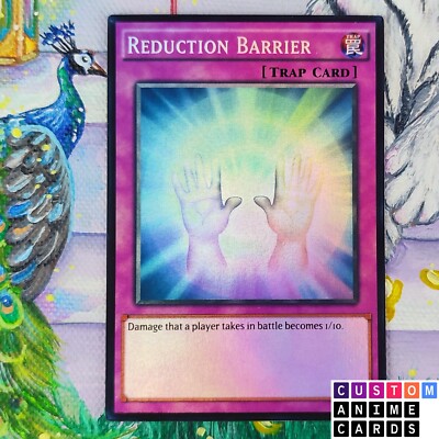 Reduction Barrier ANIME EFFECT HOLO card | eBay