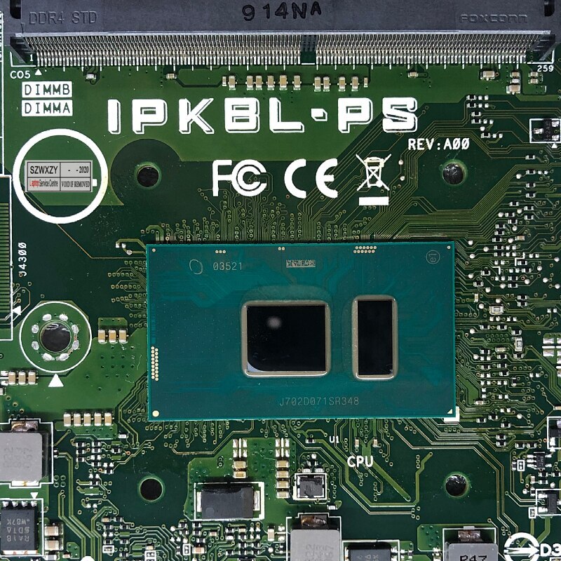 For Dell Inspiron 3277 3477 All-in-one AIO Motherboard IPKBL-PS 4415U ...