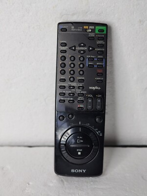 Sony RMT-V184A VTR TV Remote Control SLV-760HF SLV-761HF | eBay