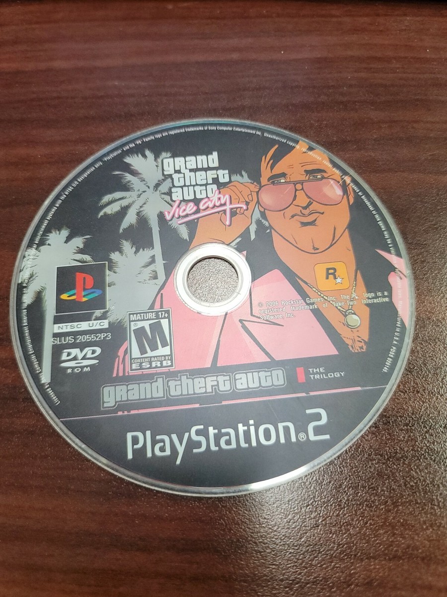 Disco Gta Vice City Ps2