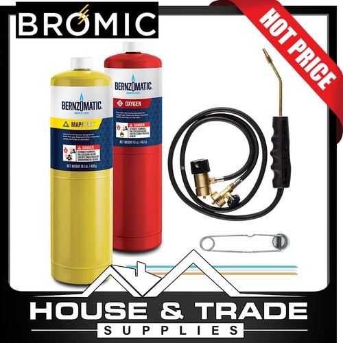 Bromic Bernzomatic Oxygen and MAP-Pro Kit WK5500XTK | eBay Australia