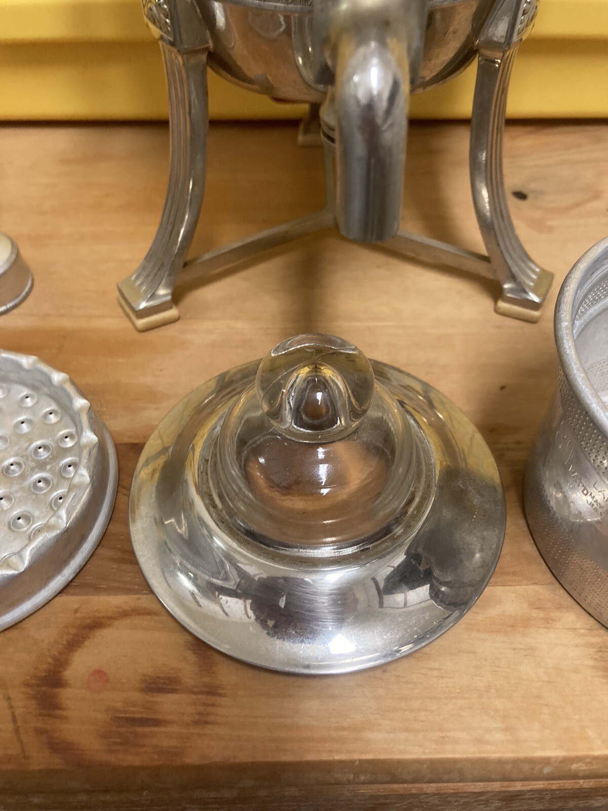 Antique Universal Silver Plate Coffee Percolator NE9189 Landers Frary Clark 1907 | eBay