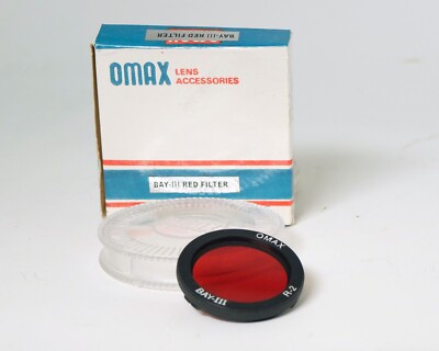 OMAX Bay III Red S R60 R2 Rolleflex B+W Filter Used 35mm SLR Film DSLR ...