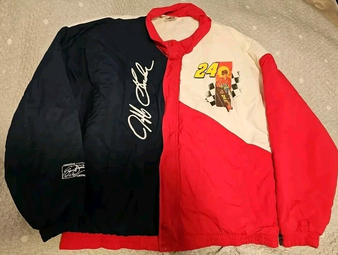 Vintage 1995 Jeff Gordon Nascar Speed Zone Windbreake… - Gem