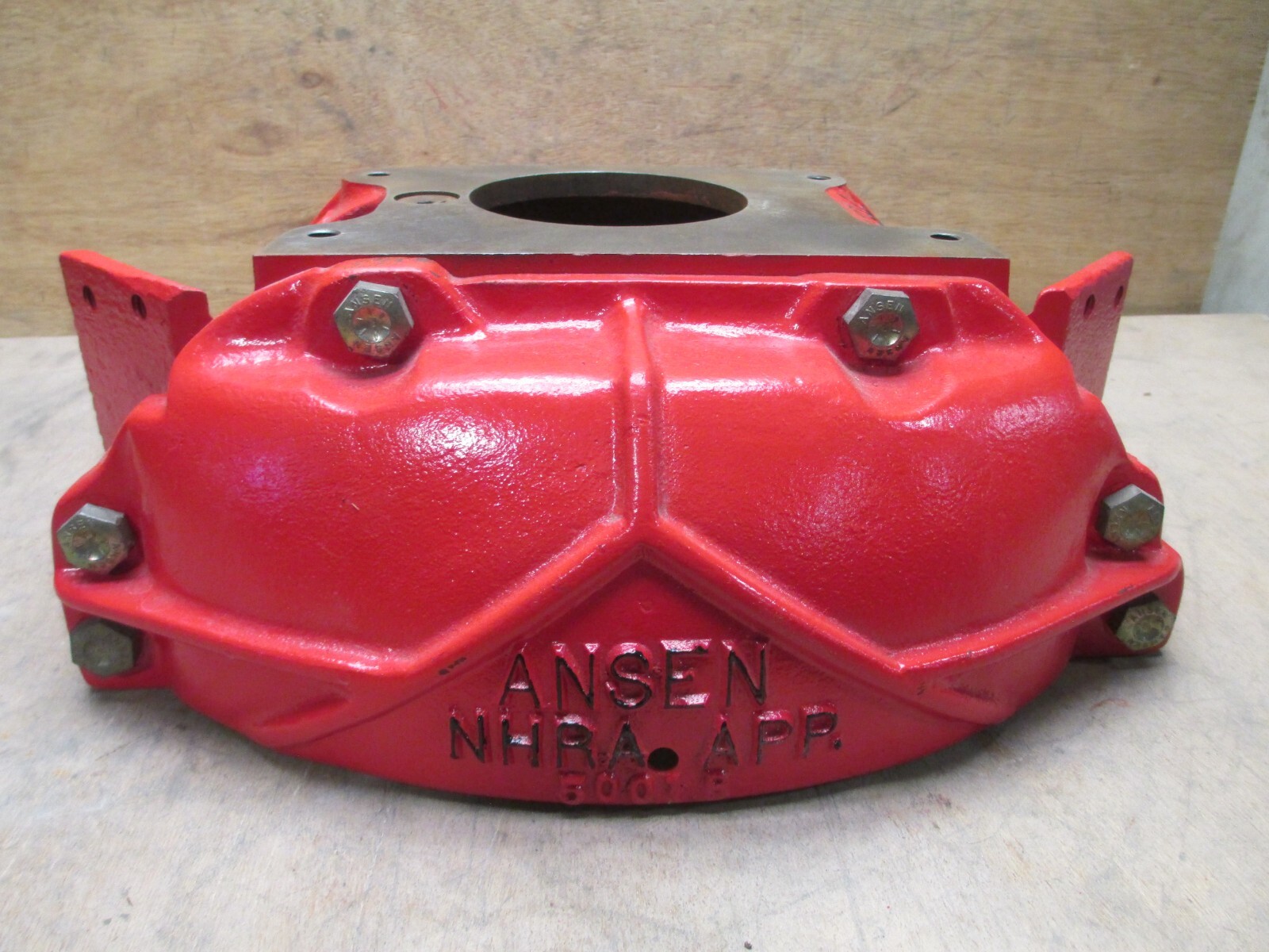 Ansen NHRA Cast Chevy Blowproof Safety Bellhousing Vintage Scatter ...