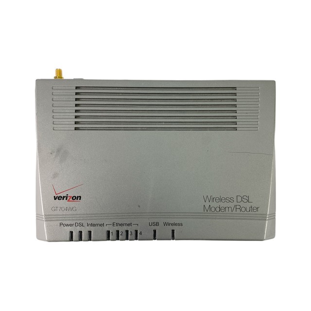 Verizon Actiontec GT704WG Wireless DSL Modem Router for sale online | eBay