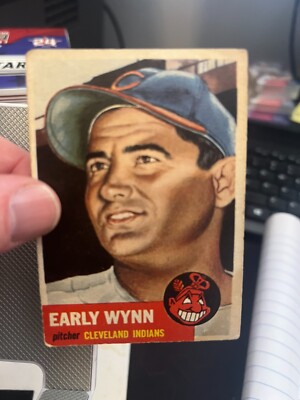 1953 Topps - Short Print #61 Early Wynn | eBay
