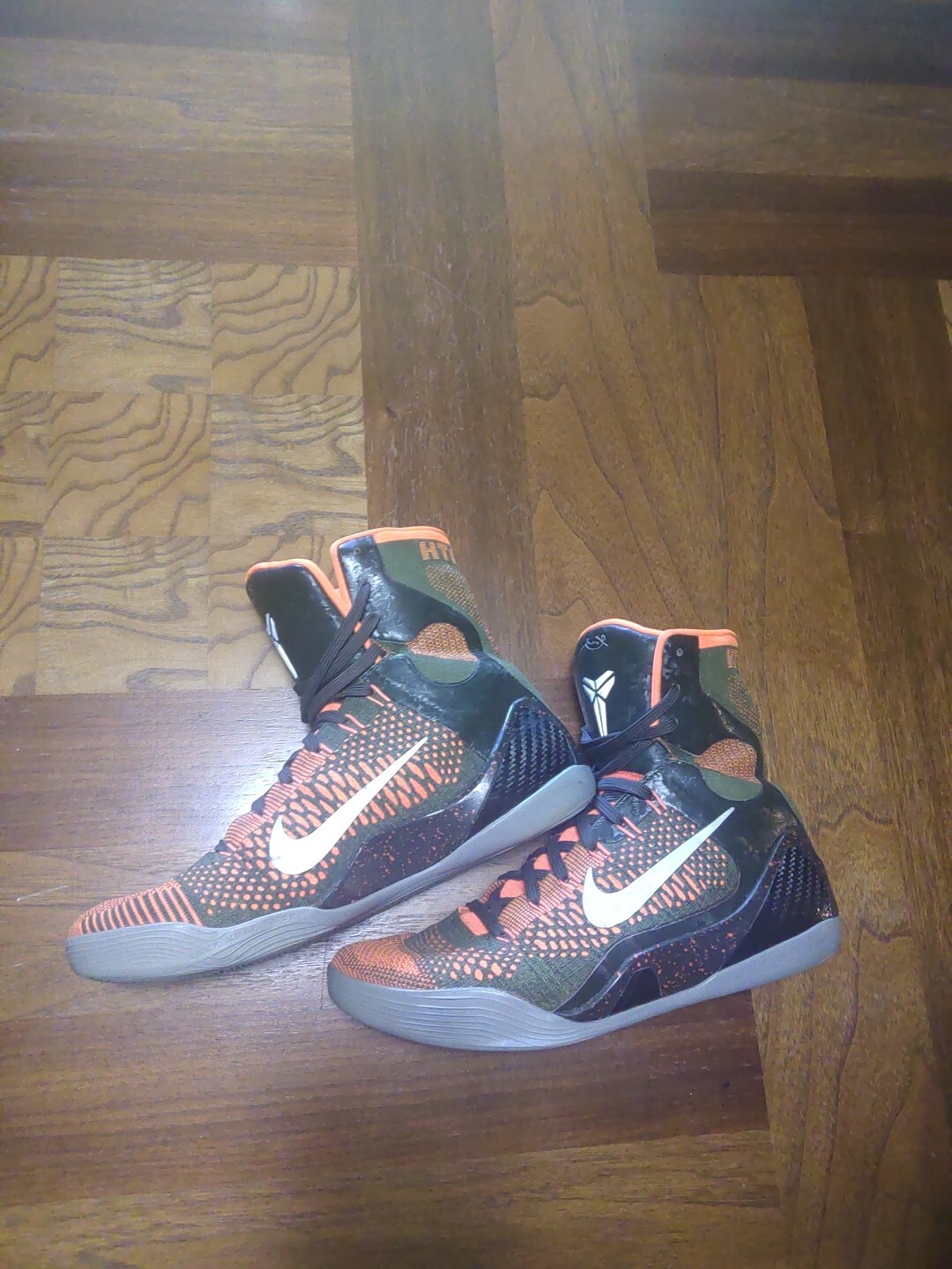 Men's Nike Kobe 9 Elite Sequoia Strategy 2014 Size 9.… - Gem