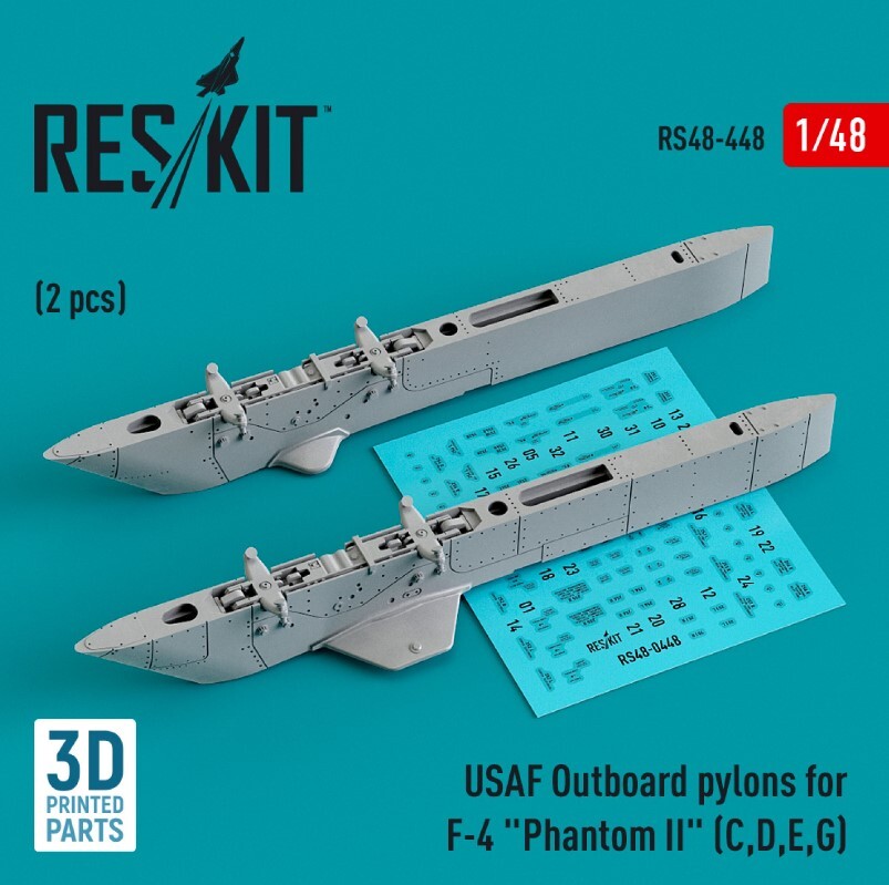 RESRS480448 1 48 ResKit USAF F-4C F-4D F-4E F-4F Phantom II Outboard ...