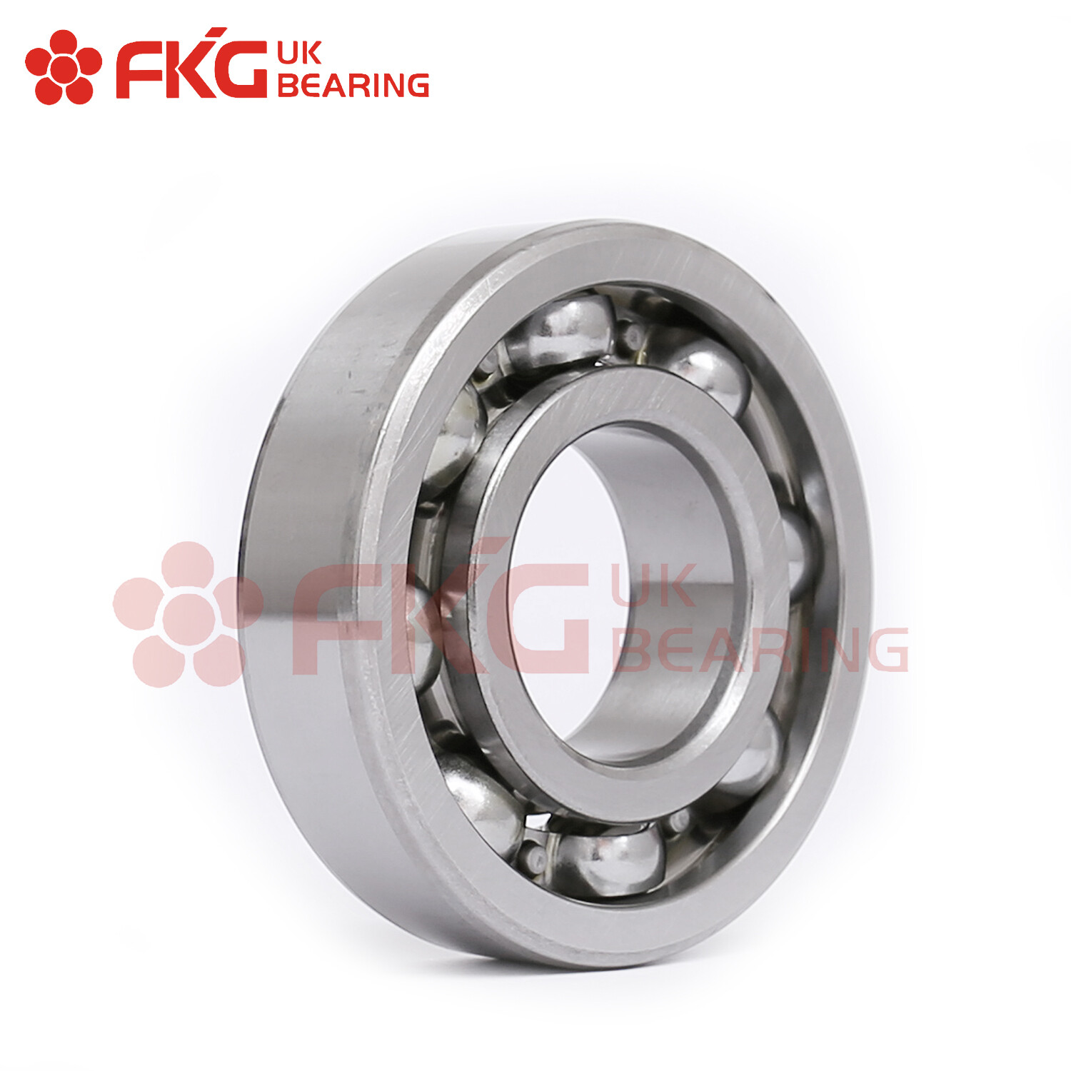1x 6308-OPEN FKG Ball Bearing 40mm x 90mm x 23mm w/ Snap Ring Bearing ...