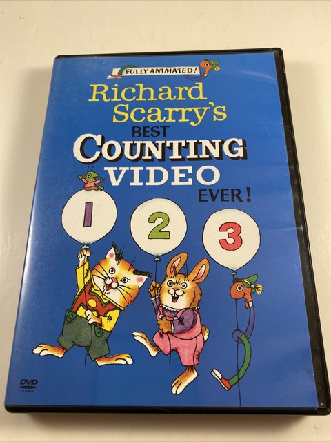 Richard Scarrys Best Counting Video Ever (DVD, 2001) for sale online | eBay