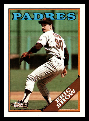 1988 Topps Eric Show San Diego Padres #303 Centered | eBay