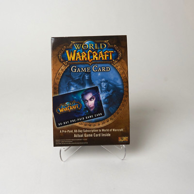 2004 World of Warcraft 60-Day Pre-Paid Game Card Expired Collectible | eBay