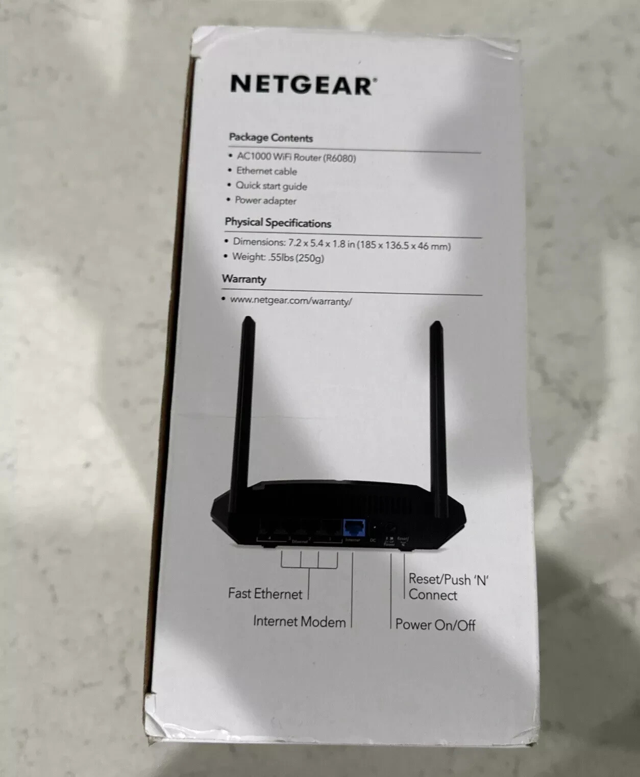 NETGEAR R6080 Dual Band Fast Ethernet Smart WiFi Router (R6080-100NAS ...