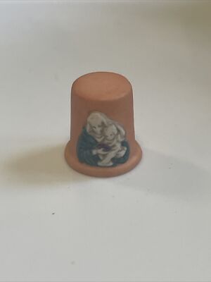 RR Roman Mexico Thimble | Religious Joseph Mary Baby Jesus | eBay