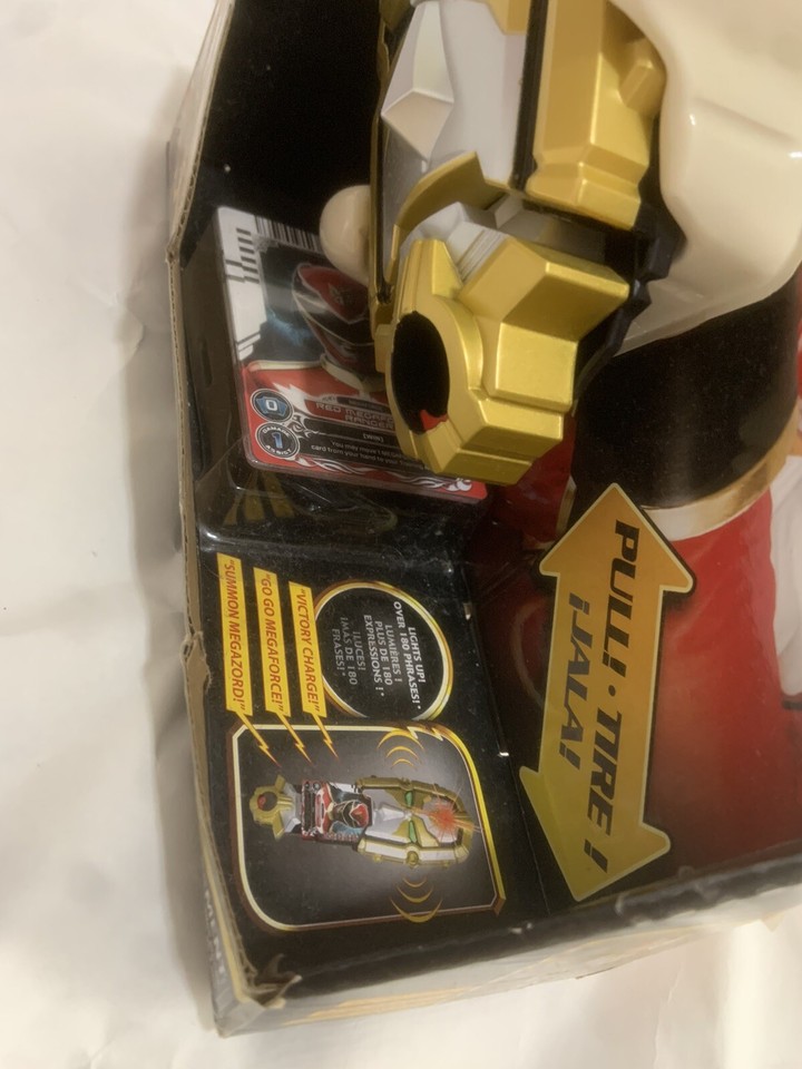 POWER RANGERS Megaforce Deluxe Gosei Morpher 2013 Bandai NEW! Works ...