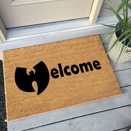 Wu Tang Watch Ya Step Kid Doormat, Wu Tang Clan Door mat, Welcome ...