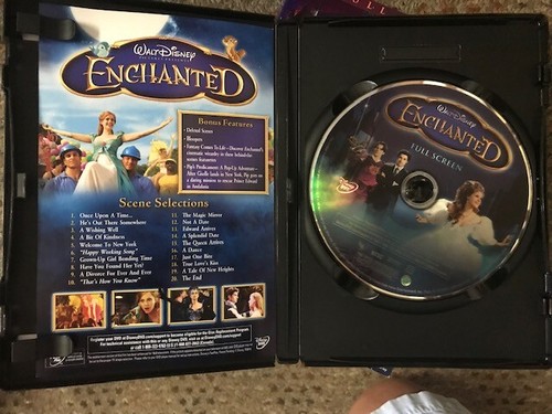 Enchanted (DVD, 2008, Full Screen) 786936716023| eBay