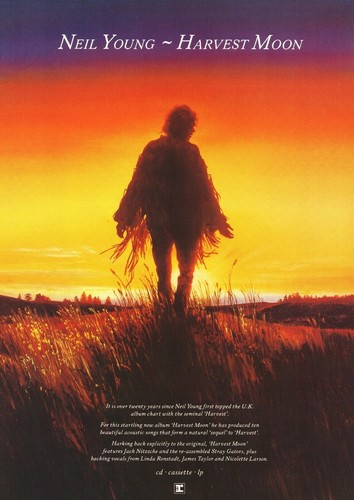 Neil Young - Harvest Moon - Full Size Magazine Advert | eBay