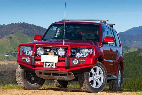 ARB 4x4 Accessories 3414070 Front Deluxe Bull Bar Winch Mount Bumper ...