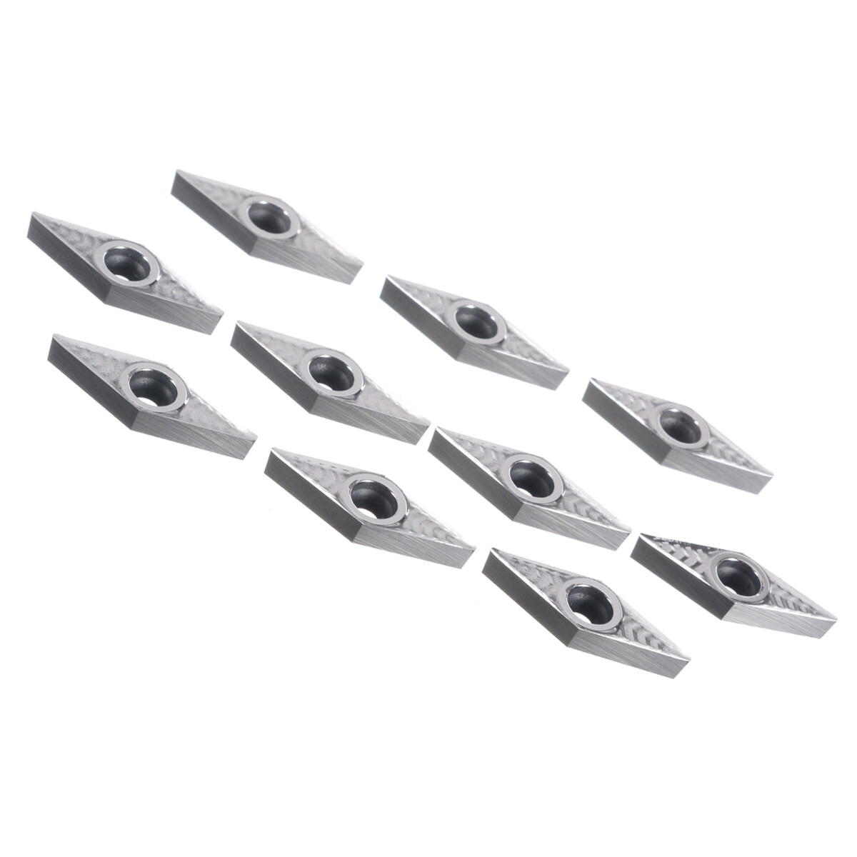 10Pcs VCGT110304-AK H01 VCGT221-AK H01 Carbide Blade Insert Mold ...