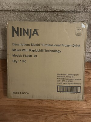 Ninja SLUSHi 72oz 3 Programs Frozen Drink Maker FS300 New In Box | eBay