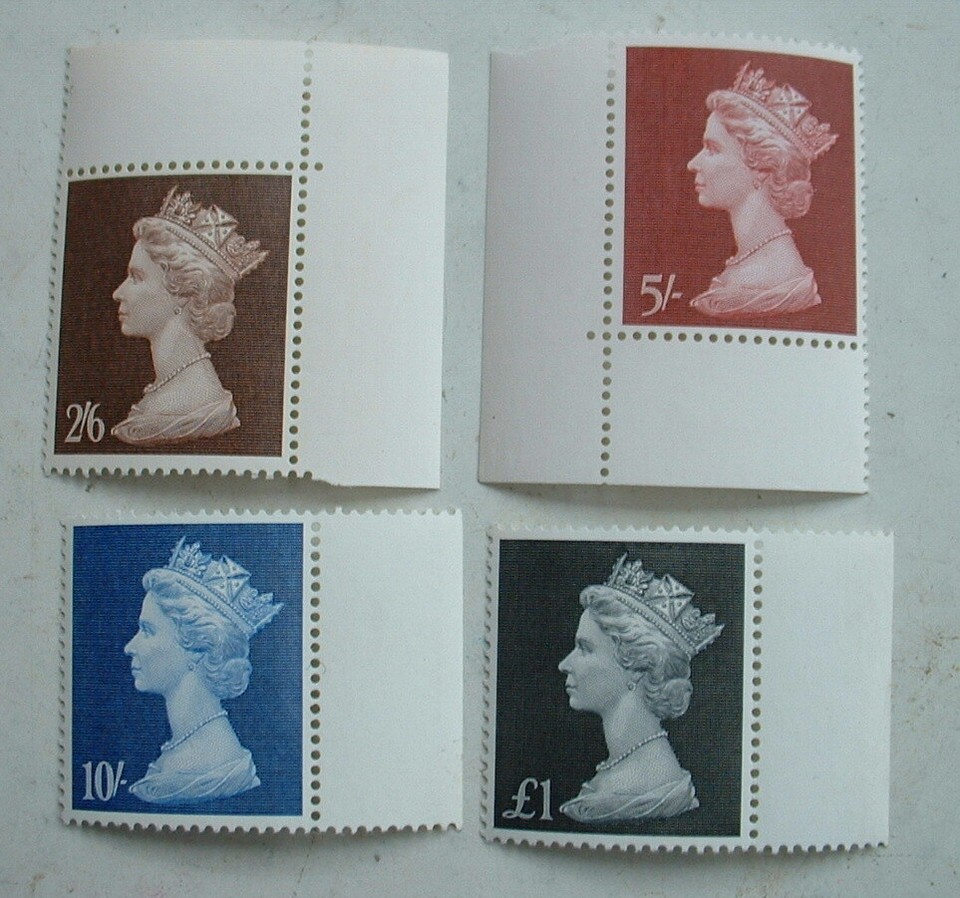 BARGAIN GB QE2 MNH MACHIN DEFINITIVE STAMPS inc REGIONALS PANES PERFINS ...