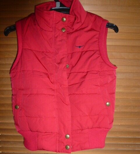 R.M. Williams Girls Red Vest Size: 4 | eBay Australia