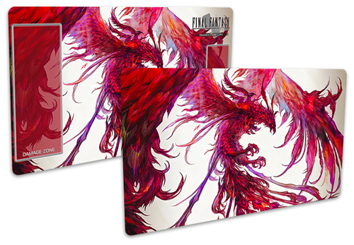 No.3595 Final Fantasy TCG Custom Playmat Phoenix FF Deck Card Game Mat ...