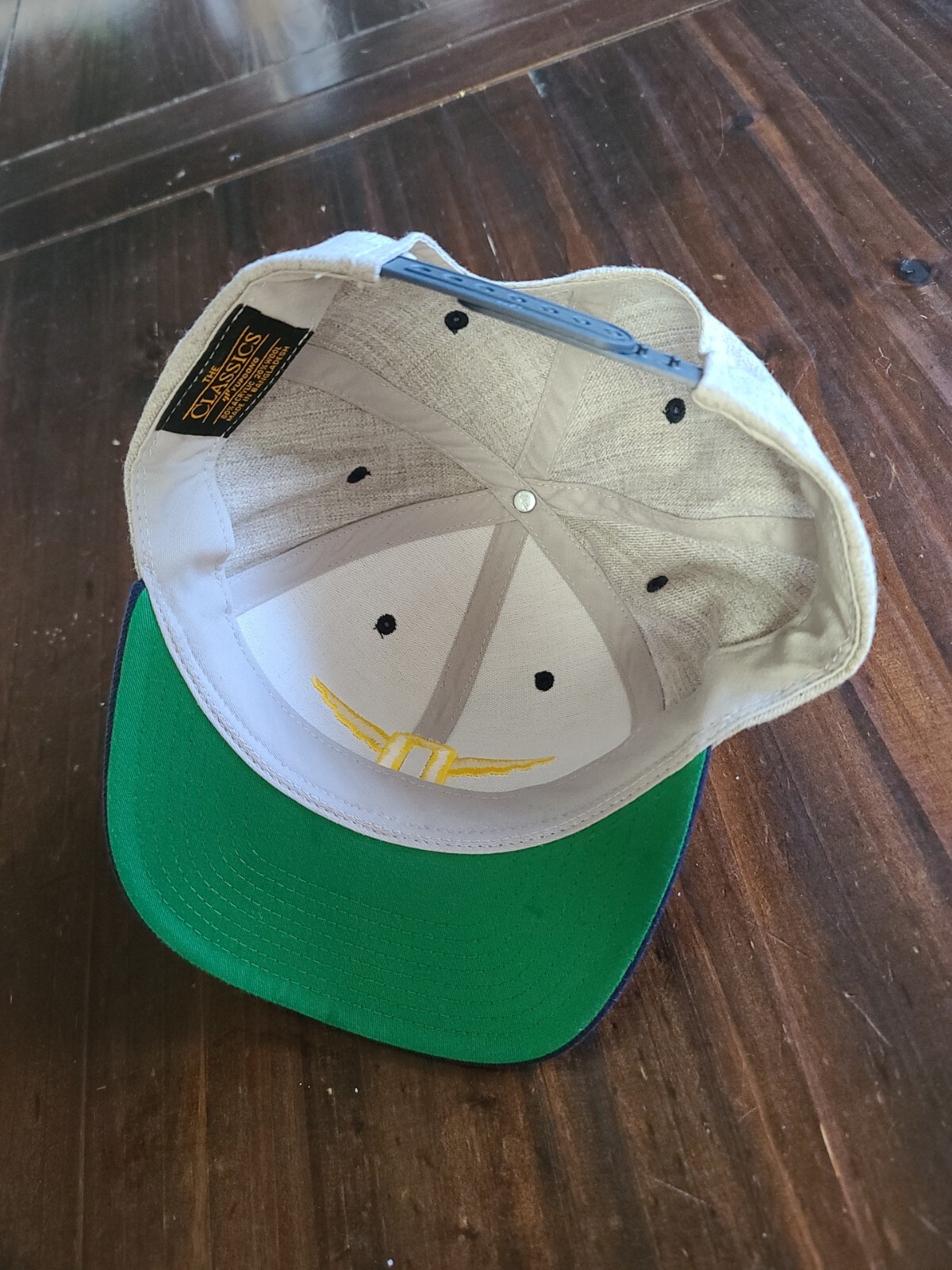 Punahou buff n blue high school winged O logo exclusive hawaii cap hat ...