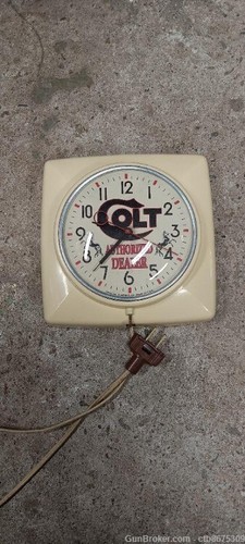 COLT FIREARMS AUTHORIZED DEALER Wall Clock | eBay