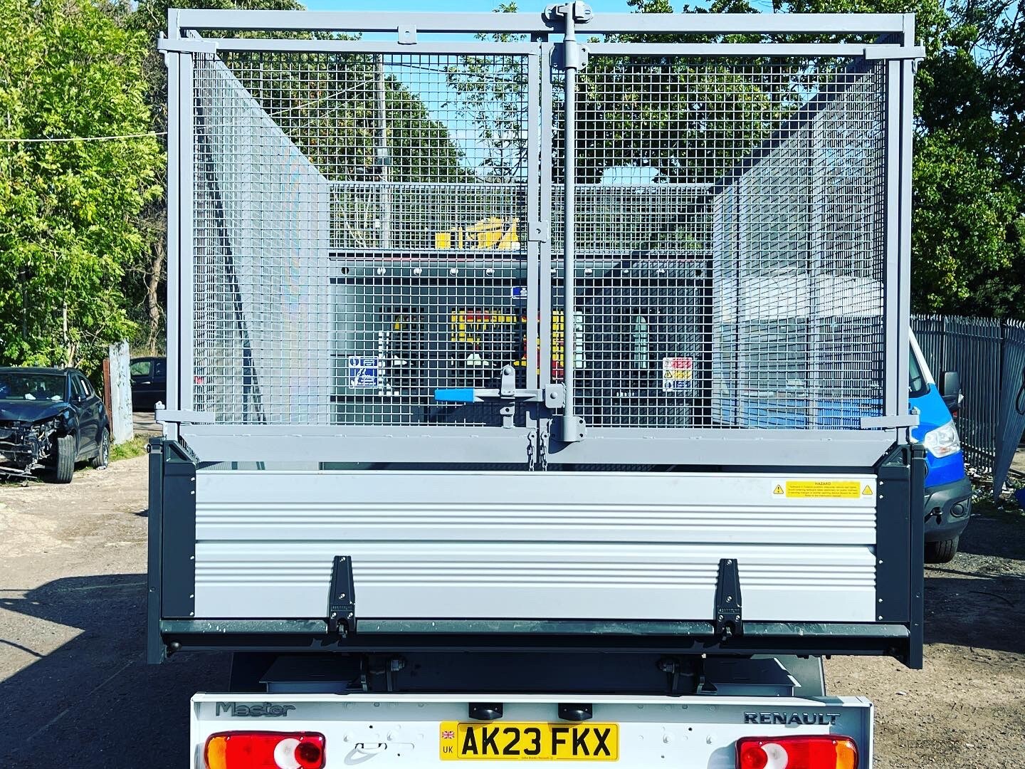 FORD TRANSIT TIPPER GRP HIGH SIDES, Transit tipper, cage tipper, tipper ...