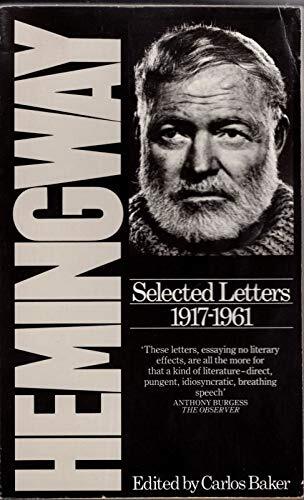 Hemingway Selected Letters, 1917 - ..., Ernest Hemingwa | eBay.de
