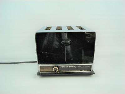 Vintage Toastmaster Pastry Toaster D127P Chrome 4 Slice 1500 Watt ...
