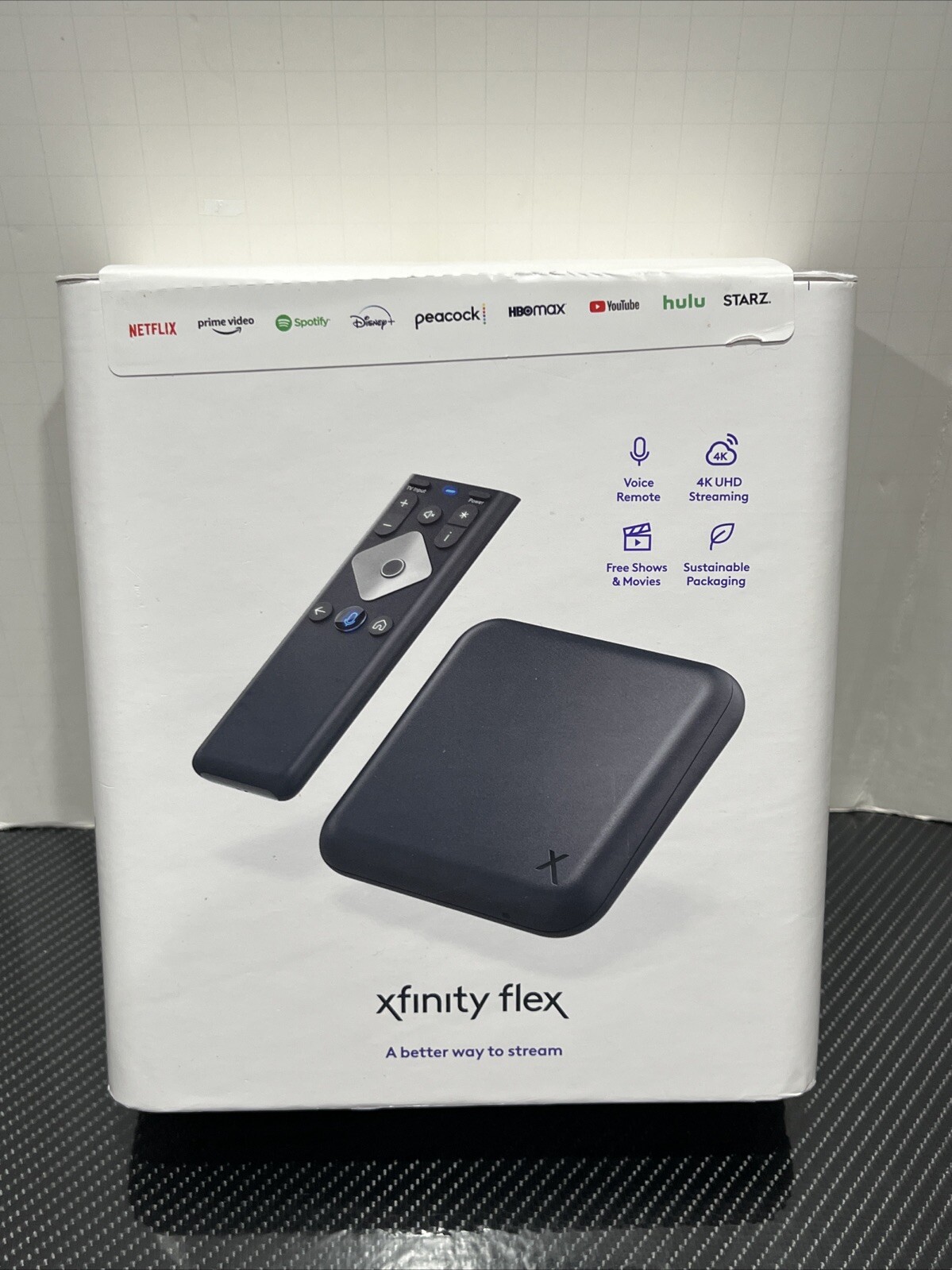 Brand New Sealed Xfinity Flex 4K Streaming TV Box with Voice Remote ...