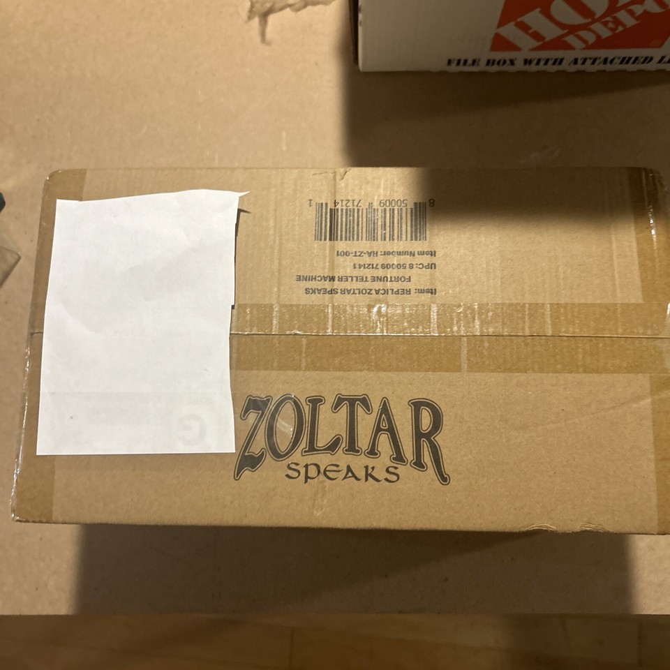 Zoltar Speaks Mini Fortune Teller Machine Magic Trick Mentalism Bizarre ...