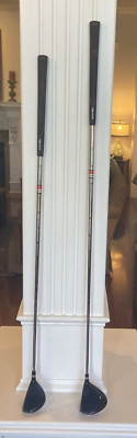 Top Flite XL Titanium 3-Wood & 4-Hybrid (2 clubs) ⛳ LH Stainless Steel ...