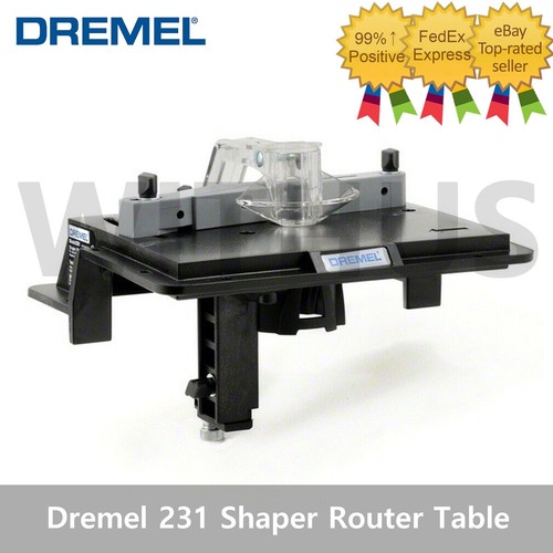 Dremel 231 Shaper Router Table Rotary Tool Worktable Sanding Edge ...