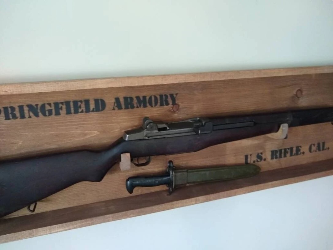 M1 Garand Display rack, Springfield Armory, Winchester, International ...